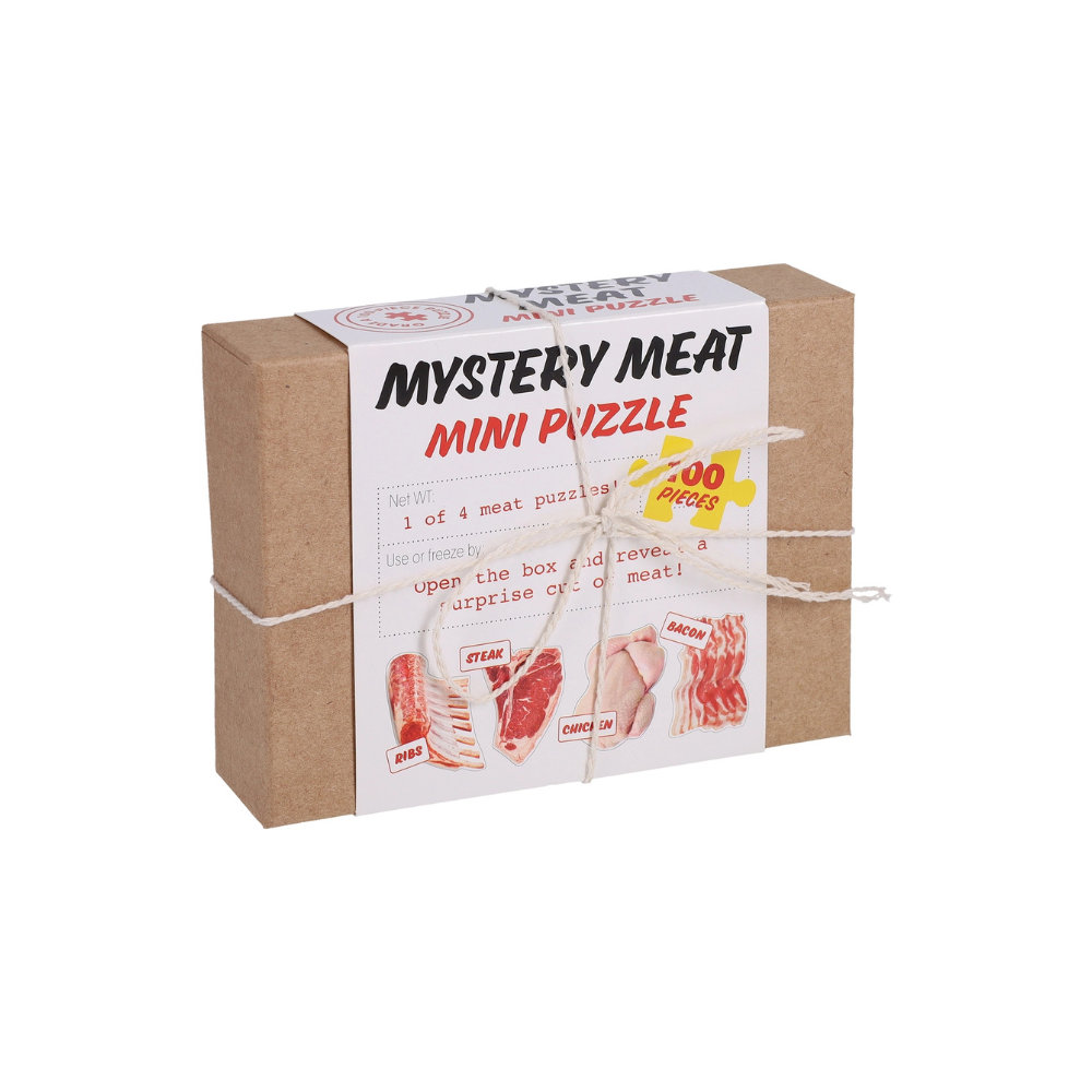 Mystery Meat 100pc Mini Puzzle | Four Green Fields Gifts