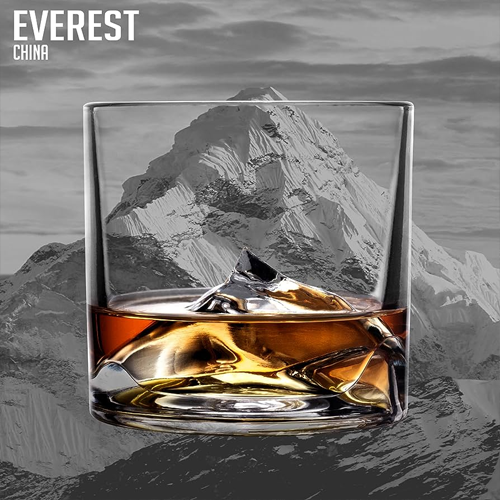 Mount Everest Whiskey Glasses | Four Green Fields Gifts